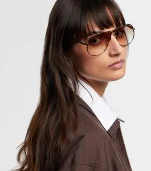 Miu Miu Aviator Sunglasses