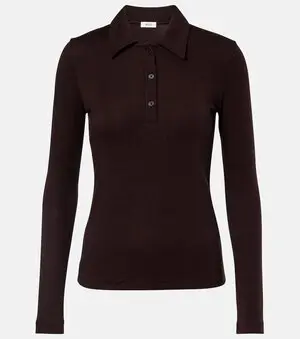 AGOLDE Amos Polo Shirt - Brown