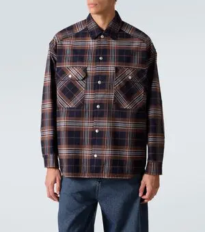 Comme Des Garçons Homme Plaid Cotton Overshirt
