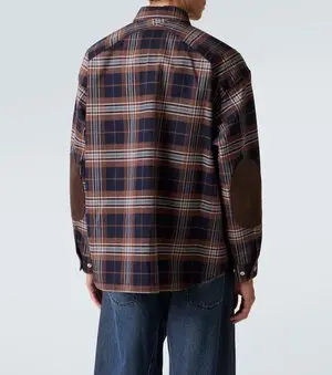 Comme Des Garçons Homme Plaid Cotton Overshirt