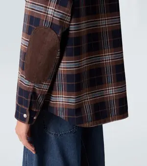 Comme Des Garçons Homme Plaid Cotton Overshirt