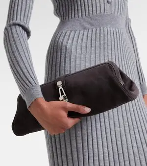 Gabriela Hearst Small Suede Shoulder Bag