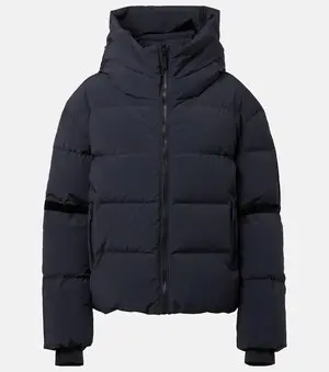 Fusalp Barsy Velvet-trimmed Down Ski Jacket - Black