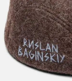 Ruslan Baginskiy Logo Newsboy Cap