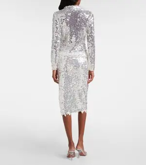 Christopher Esber Opaline Sequined Top