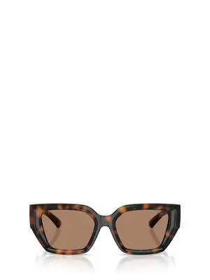 Burberry Acetate Square Frame Sunglasses - Brown
