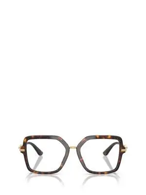 Dolce & Gabbana Square Frame Eyeglasses - Brown