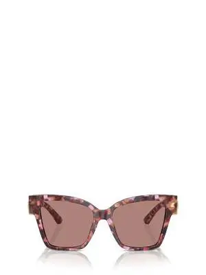 Dolce & Gabbana Aviator Sunglasses - Havana Pink Pearl
