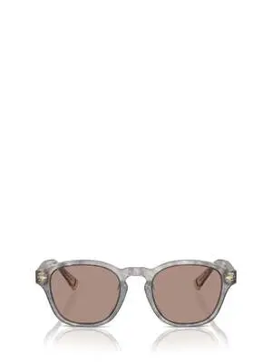 Brunello Cucinelli Rounded Sunglasses - Cachemere Grey