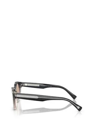 Brunello Cucinelli Rounded Eyeglasses - Orange