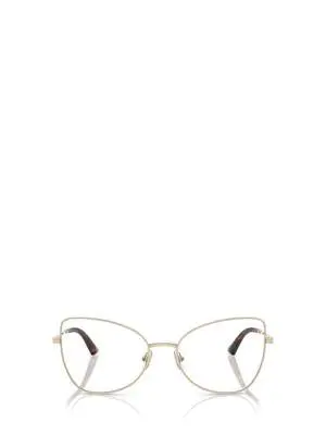JIMMY CHOO Butterfly Eyeglasses - Gold