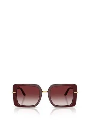 Dolce & Gabbana Square Frame Sunglasses - Red
