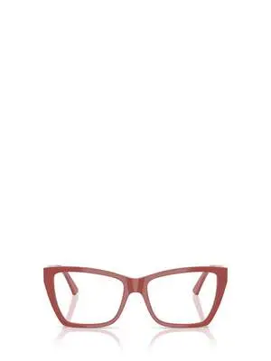 JIMMY CHOO Cat-Eye Eyeglasses Cranberry
