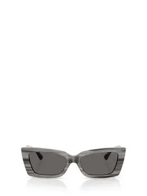 JIMMY CHOO Cat-eye Sunglasses - Striped Black