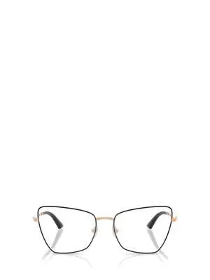 JIMMY CHOO Cat-eye Eyeglasses - Rose Gold / Black