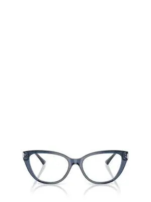 JIMMY CHOO Jimmy Choo Cat-Eye Eyeglasses Transparent Navy