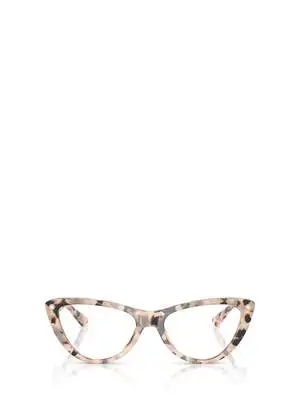 JIMMY CHOO Jimmy Choo Cat-Eye Eyeglasses JC3044HU 5080 Pink Havana
