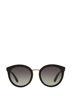Dolce & Gabbana Dolce & Gabbana Eyewear Aviator Sunglasses - Black