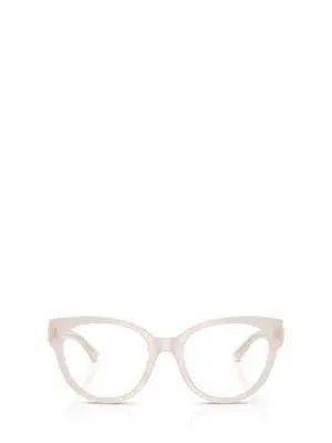 JIMMY CHOO Cat-Eye Eyeglasses Opaline Taupe