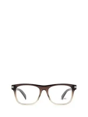 Zegna Squarish Eyeglasses - Light Brown / Gradient