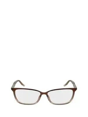 Calvin Klein Square Eyeglasses Brown Rose