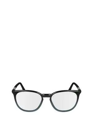 Calvin Klein Rounded Eyeglasses Black / Avio