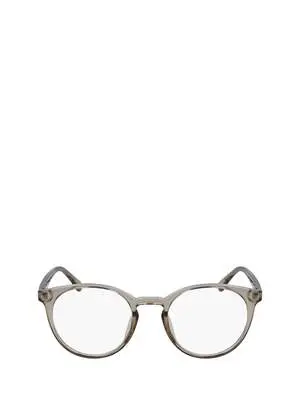 Calvin Klein Rounded Eyeglasses - Crystal Beige