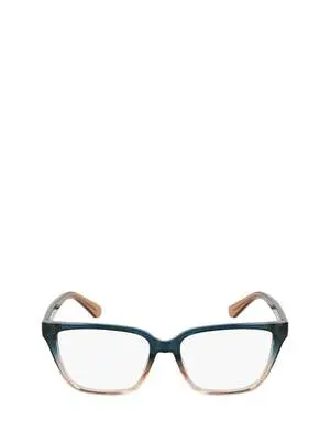 Calvin Klein Calvin Klein Square Eyeglasses Blue / Brown