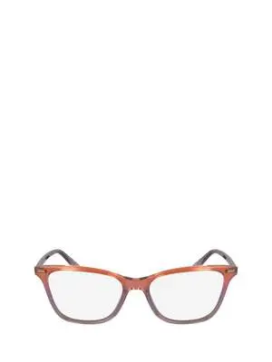 Calvin Klein Cat-Eye Eyeglasses Trasparent Orange / Pink / Nude