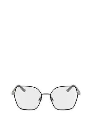 Calvin Klein Calvin Klein Square Eyeglasses Silver / Black