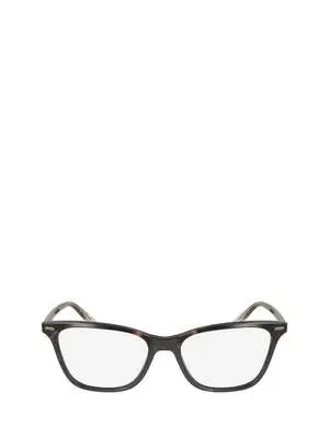 Calvin Klein Cat-Eye Eyeglasses Brown Tortoise
