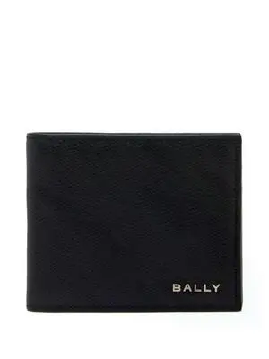 Bally Grained Leather Wallet - Black