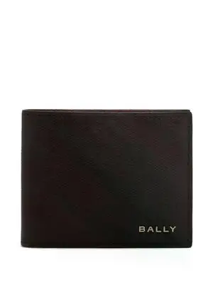 Bally Grained Essential Wallet - Brown