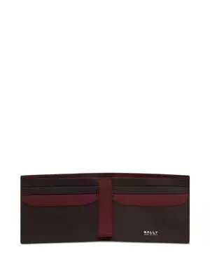 Bally Grained Essential Wallet - Brown