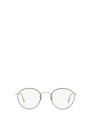 Oliver Spencer Oliver Peoples Round Frame Eyeglasses Soft Gold / Amber Dtbk Foil