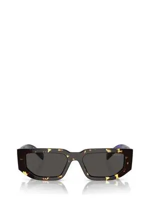 Prada Prada Eyewear Square Sunglasses - Tortoise Black Malt