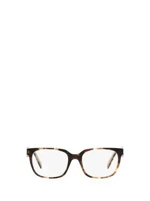 Prada Rectangle Eyeglasses Caramel Havana