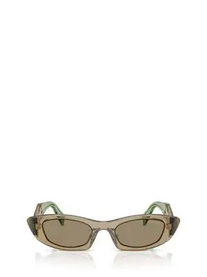 Prada Square Frame Sunglasses - Terra