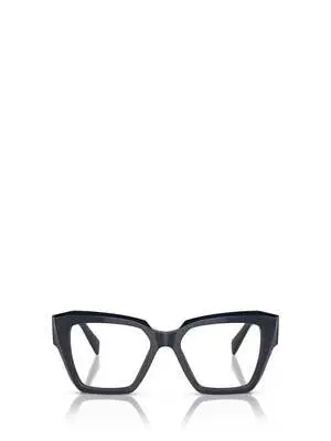 Prada Irregular Eyeglasses - Blue Transparent