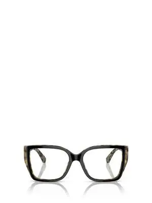 Michael Kors Michael Kors Butterfly Eyeglasses Black / Amber Tortoise