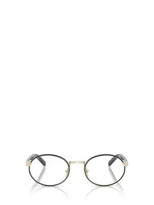 Prada Cat-eye Eyeglasses - Pale Gold / Black