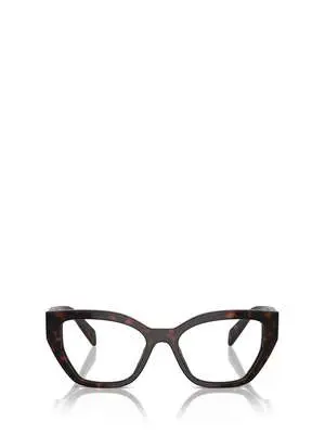 Prada Prada Eyewear Cat-Eye Eyeglasses Root Tortoise