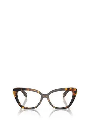 Miu Miu Cat-eye Eyeglasses - Honey Havana