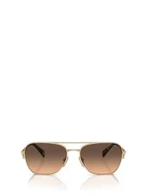 Prada Aviator Sunglasses - Gold