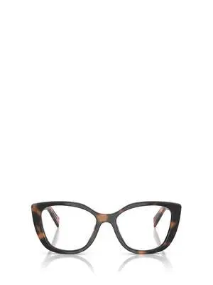 Prada Cat-Eye Eyeglasses Mauve Tortoise