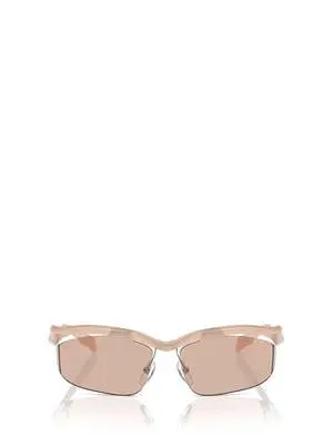 Prada Irregular Sunglasses - Opal Peach