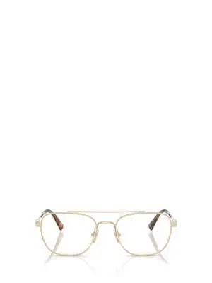 Miu Miu Square Eyeglasses - Gold