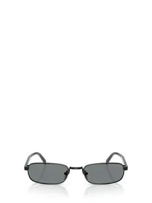 Prada Prada Eyewear Rectangle Sunglasses - Black