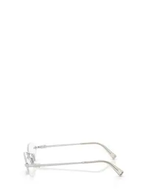 Miu Miu Eyeglasses Oval - Silver