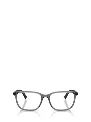 Prada Prada Linea Rossa Rectangular Eyeglasses Transparent Anthracite